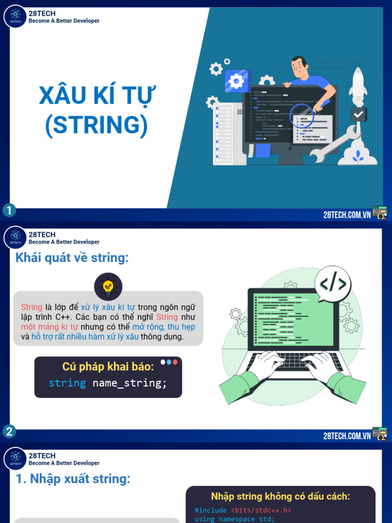 STRING No | PDF