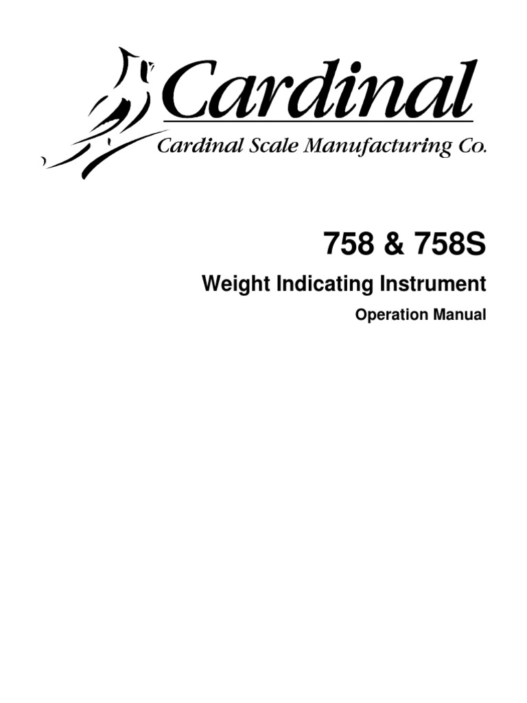 Weight Indicator User Guide | PDF | Electrical Connector | Battery ...