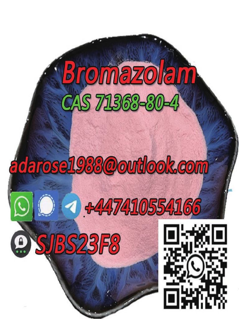 Bromazolam CAS 71368-80-4 | PDF