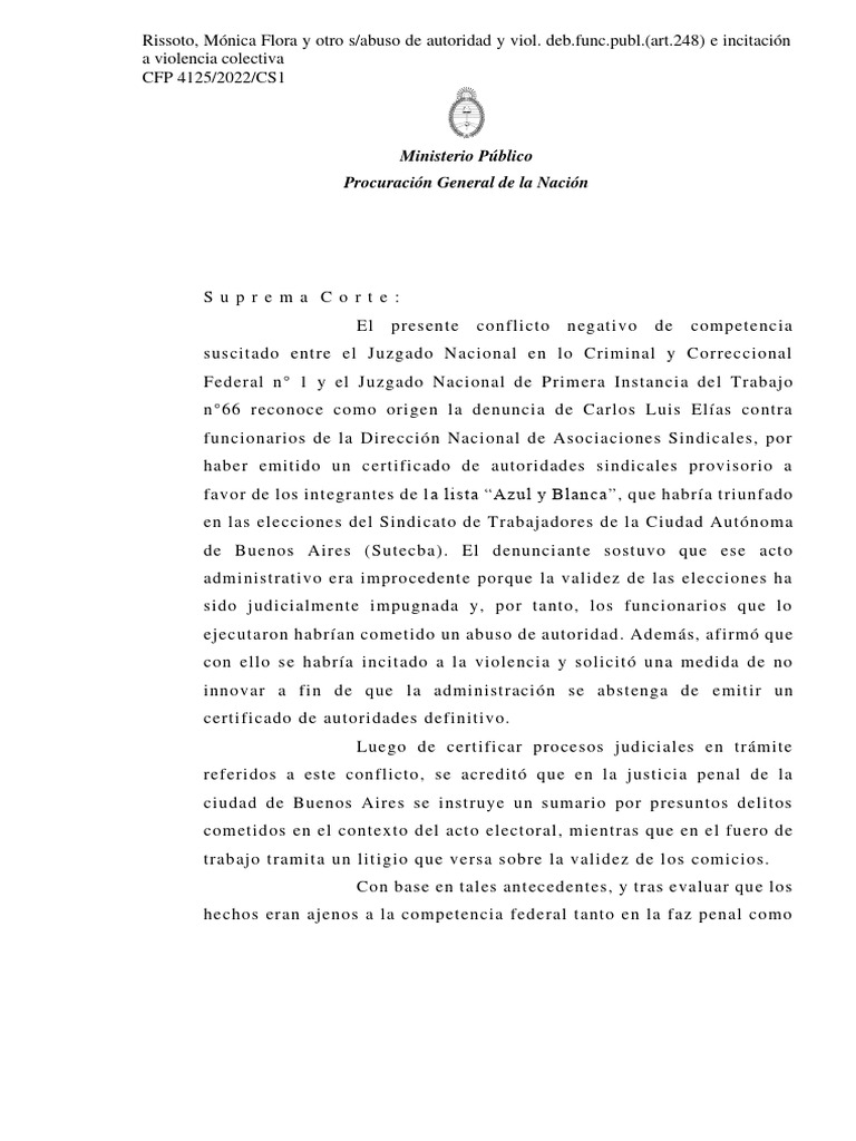 Otro Duro Revés Judicial para Amadeo Genta | PDF | Judicaturas | Justicia