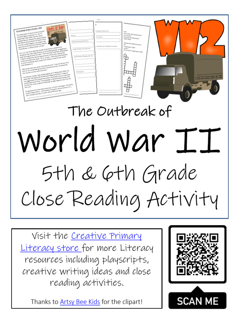 Outbreak of World War II for Kids | PDF | World War II | Neville ...
