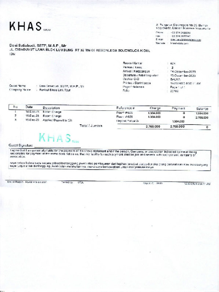 Revival Bless Link Tour - 1 | PDF