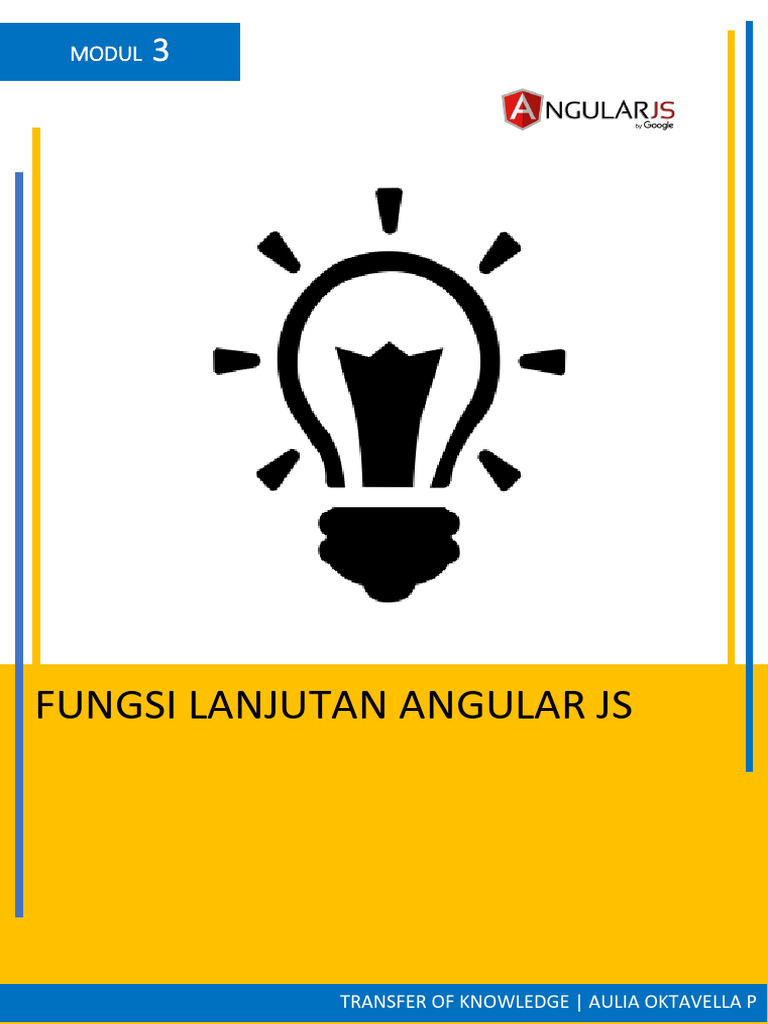 Angular JS Fungsi Lanjutan Angular JS | PDF