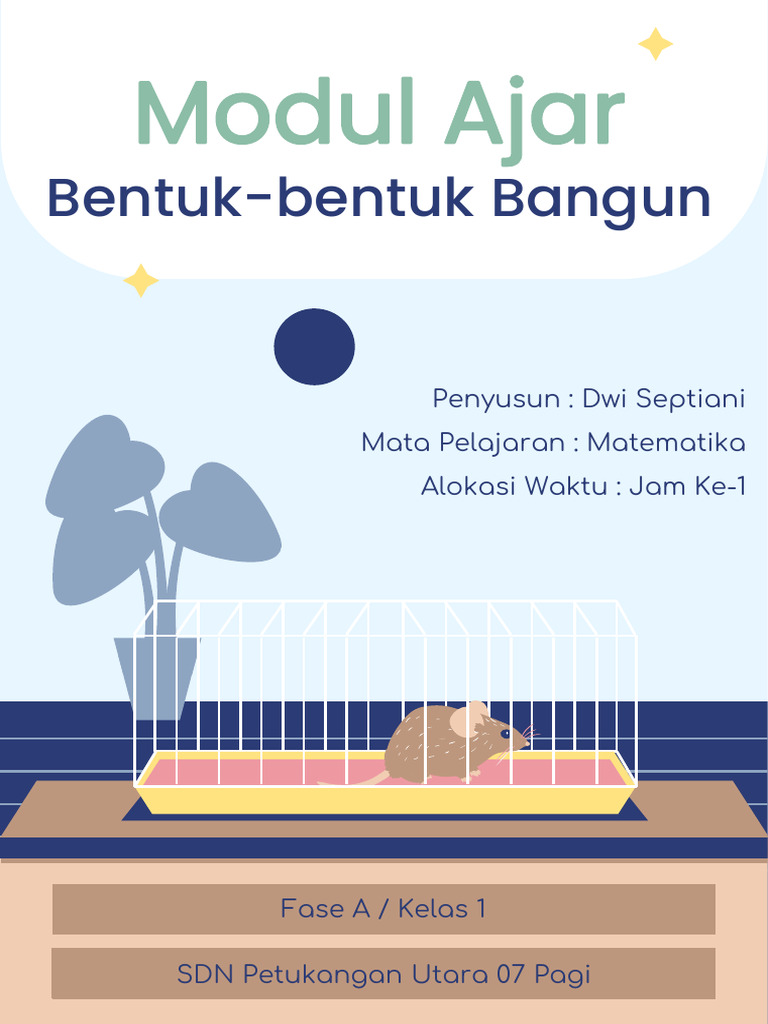Modul Ajar Bentuk-Bentuk Bangun | PDF