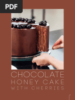 12-Layer Chocolate Cake | PDF | Cakes | Chocolate