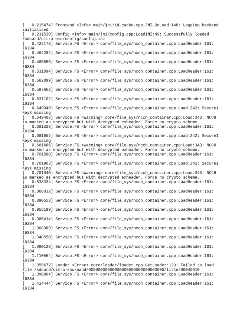 citra_log | PDF | Rendering (Computer Graphics) | Encryption