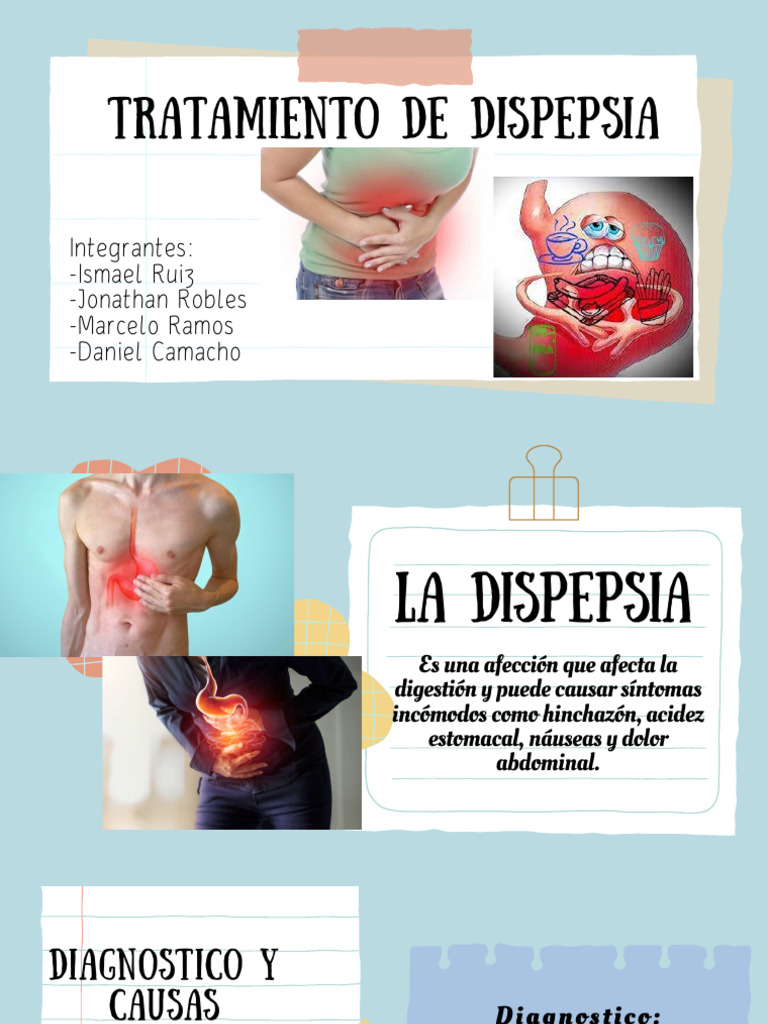 Tratamiento Integral de Dispepsia | PDF | Indigestión | Gastroenterología