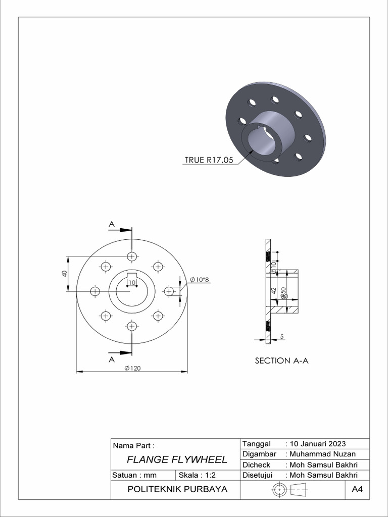 Flange Flywheel | PDF