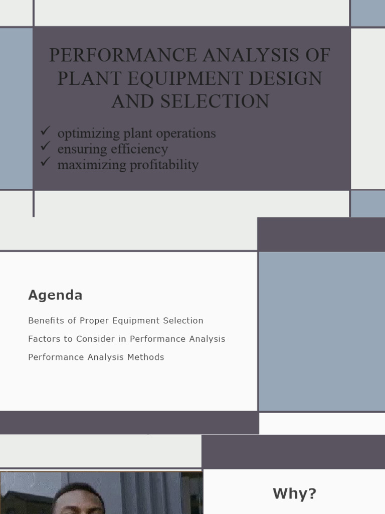 Optimizing Plant Equipment Selection | PDF | Return On Investment ...