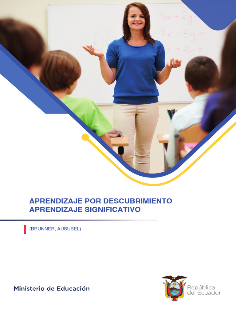 Aprendizaje Por Descubrimiento (Brunner) | PDF | Aprendizaje | Enseñando