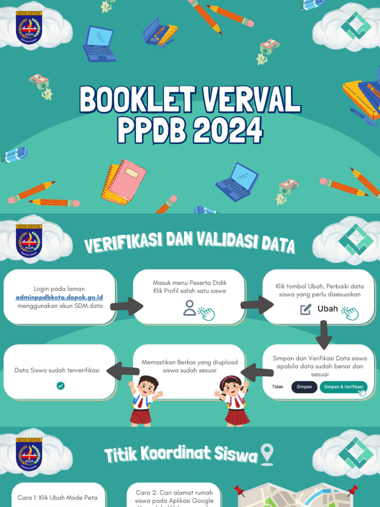 Panduan Verifikasi Validasi Kota Depok | PDF