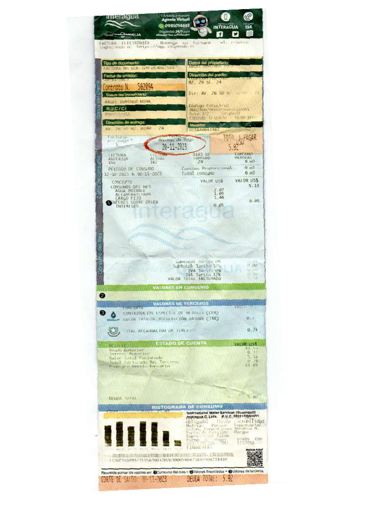 Planilla Mina Rodriguez | PDF