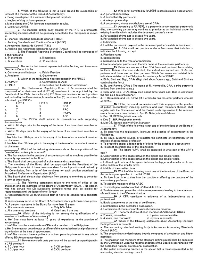 Exercises | PDF | Financial Audit | Audit