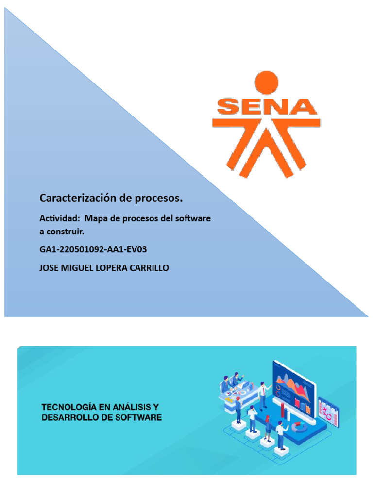 Mapa de procesos del software a construir. GA1-220501092-AA1-EV03 | PDF