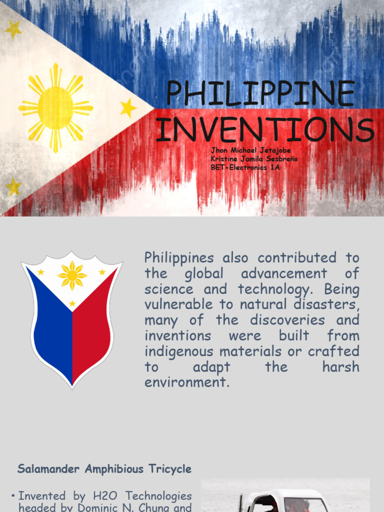 Notable Philippine Inventions | PDF | Home & Garden
