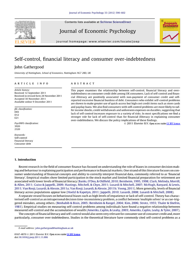 Gathergood 2011 | PDF | Debt | Credit