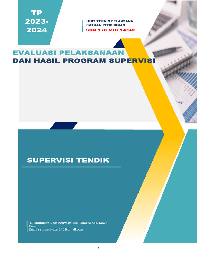 Evaluasi Plksanaan Dan Hasil Program Supervisi Tendik | PDF