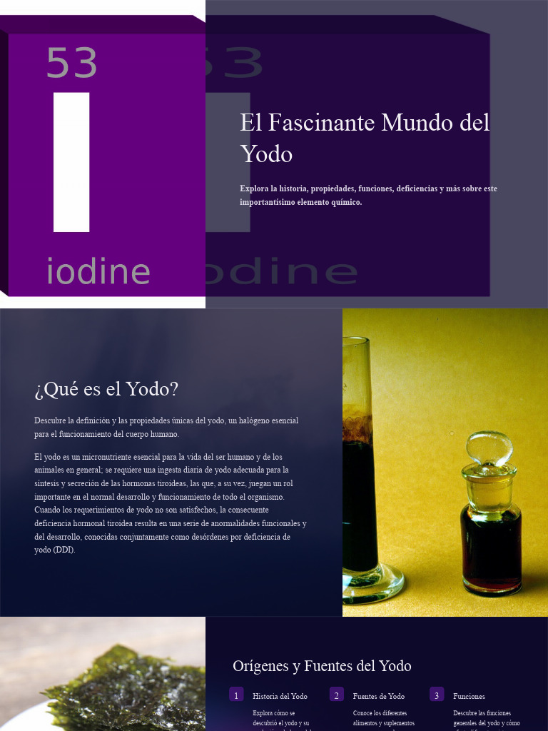 Yodo | PDF | Yodo | Tiroides