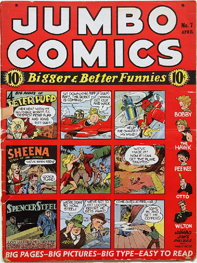 Jumbo Comics 007 FH1939 c2c Soothsayr Yoccbz | PDF