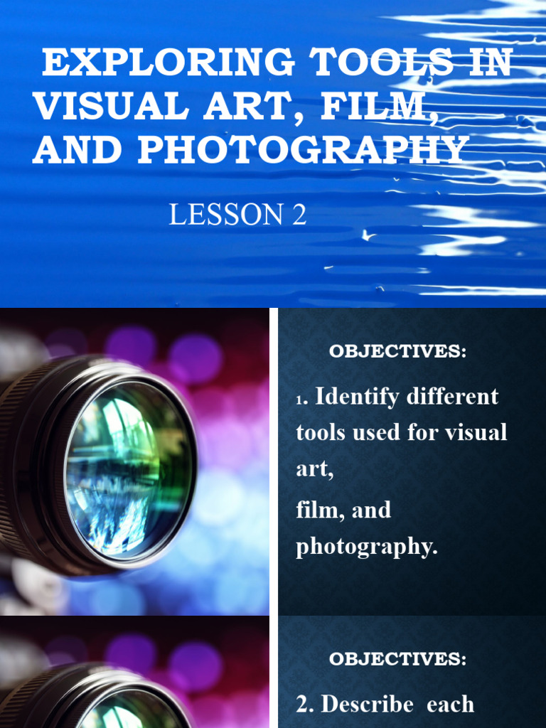 Tools for Visual Art Film and Photography 1 | PDF | Camera | Camera Lens