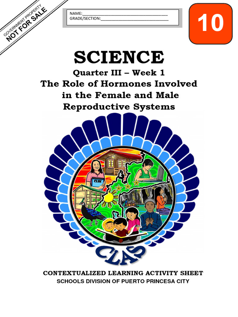 Science10 Qiii Clas1 The Role Of Hormones Involved In The Female And