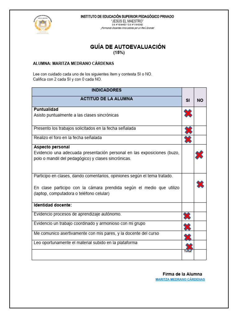 Guía de Autoevaluación | PDF