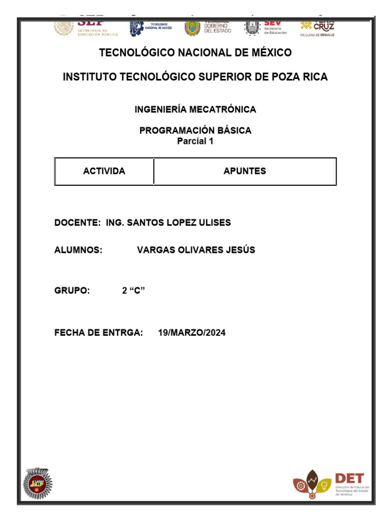 Jesus Vargas Olivares 2c. | Descargar gratis PDF | Programa de ...