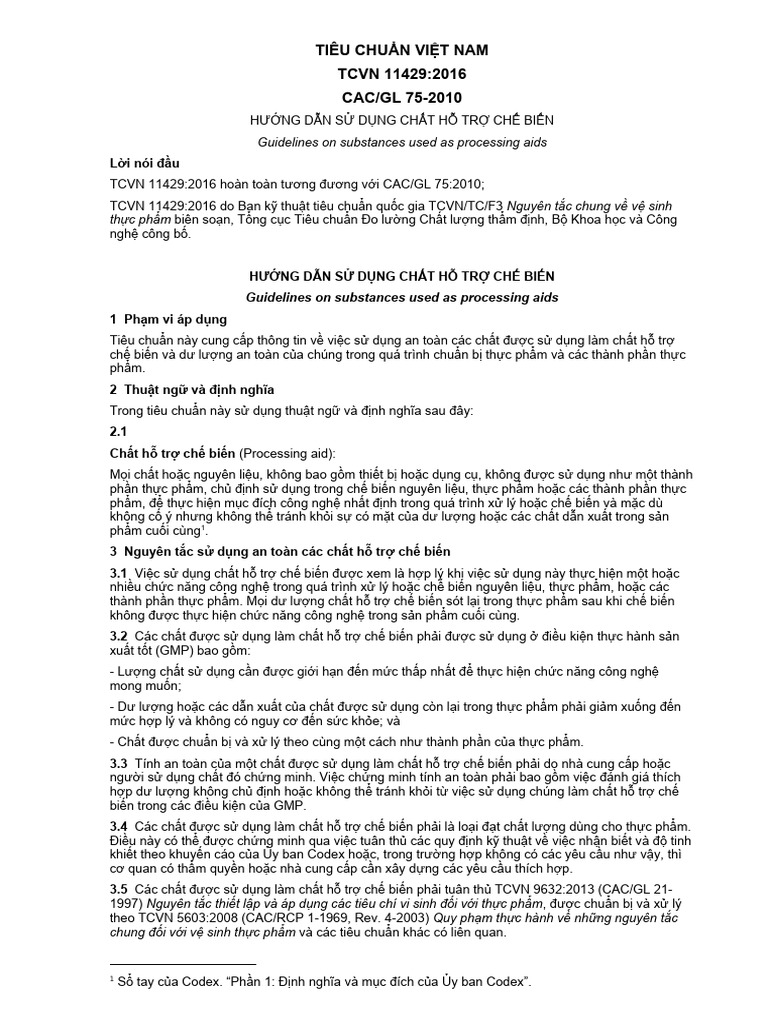 TCVN11429 2016 916241 | PDF