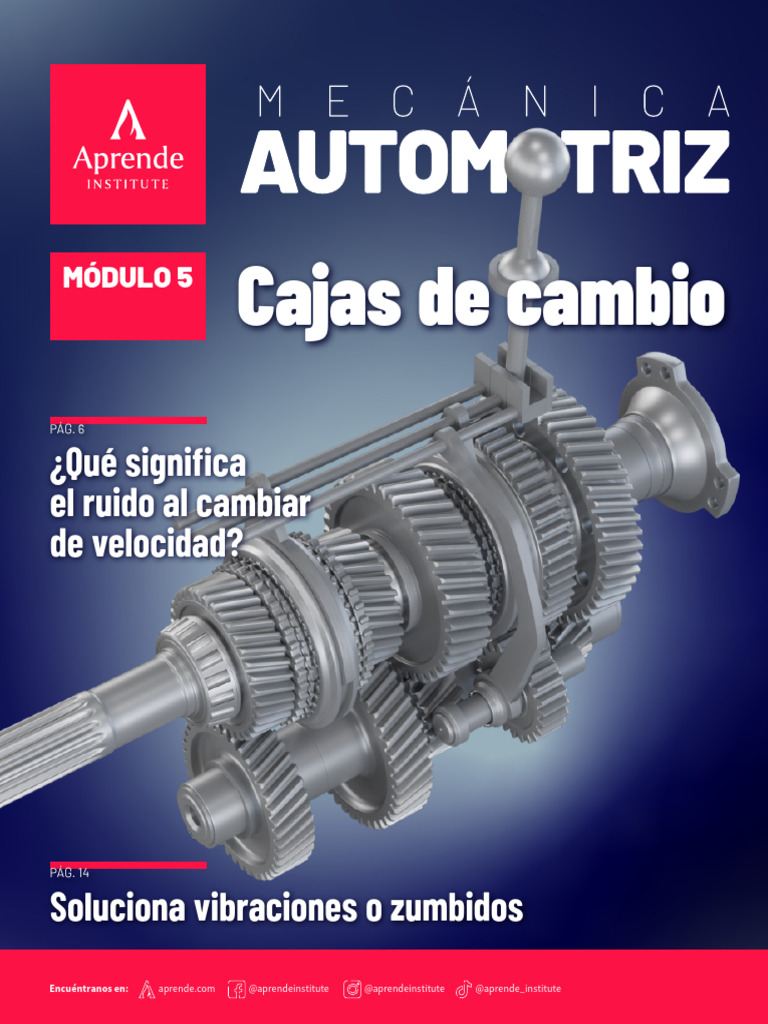 Caja de Cambios | PDF | Embrague | Transmisión automática