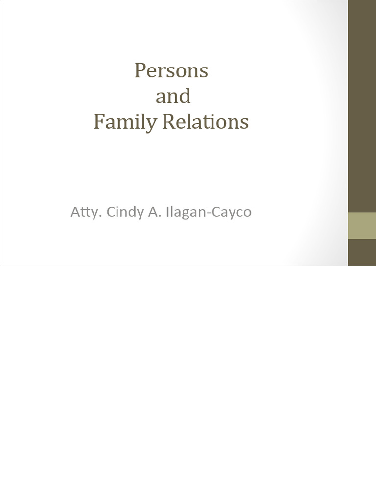 PAFL | PDF | Divorce | Precedent