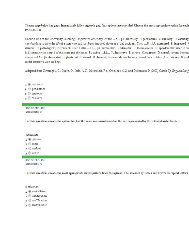 Monday English | PDF