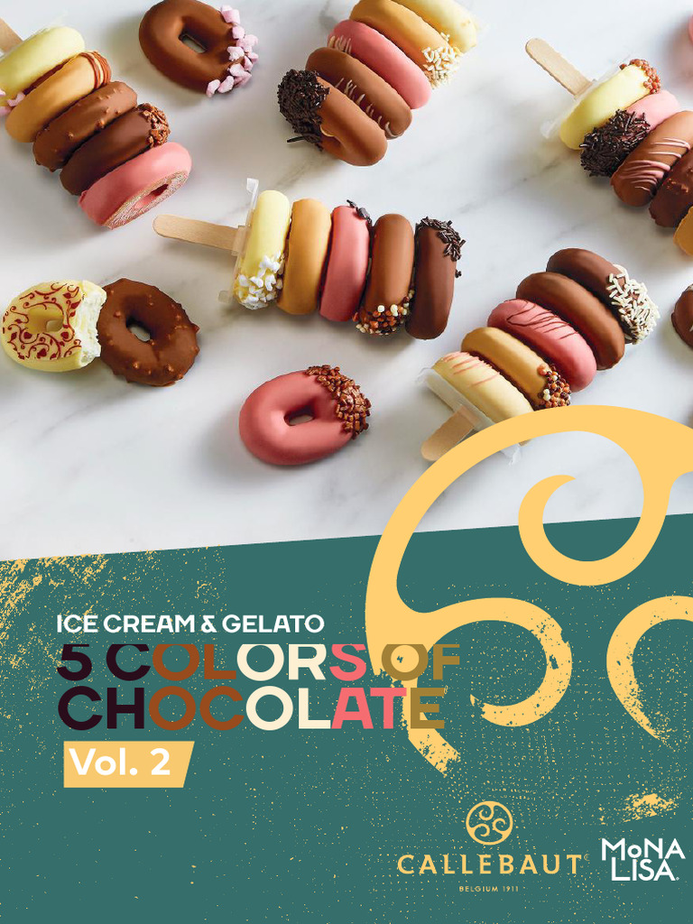 VOL 2 - 5 Colors of Chocolate Ice Cream - Gelato-Min | PDF | Chocolate ...