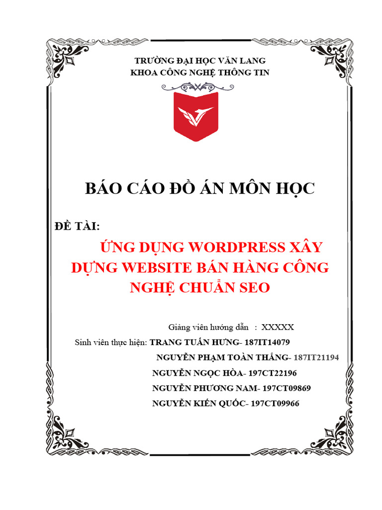 BAOCao | PDF