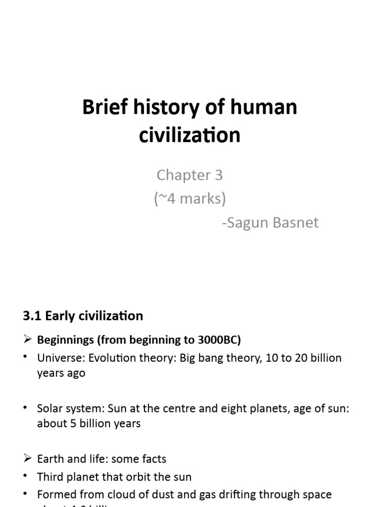 Human Civilization | PDF | Renaissance | World War I
