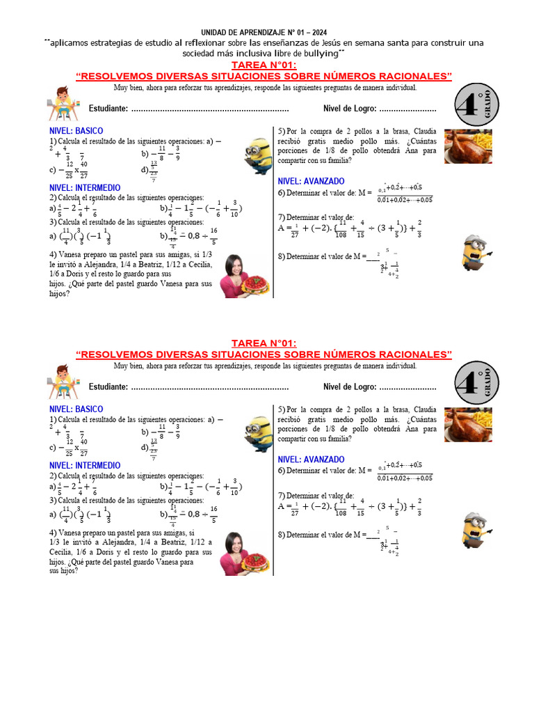 Tarea 3-4to-Ua1-2024 | PDF | Modificación de comportamiento | Aprendizaje