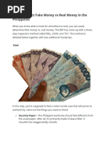 First Philippine Polymer Banknote Series | PDF | Numismatics | Money