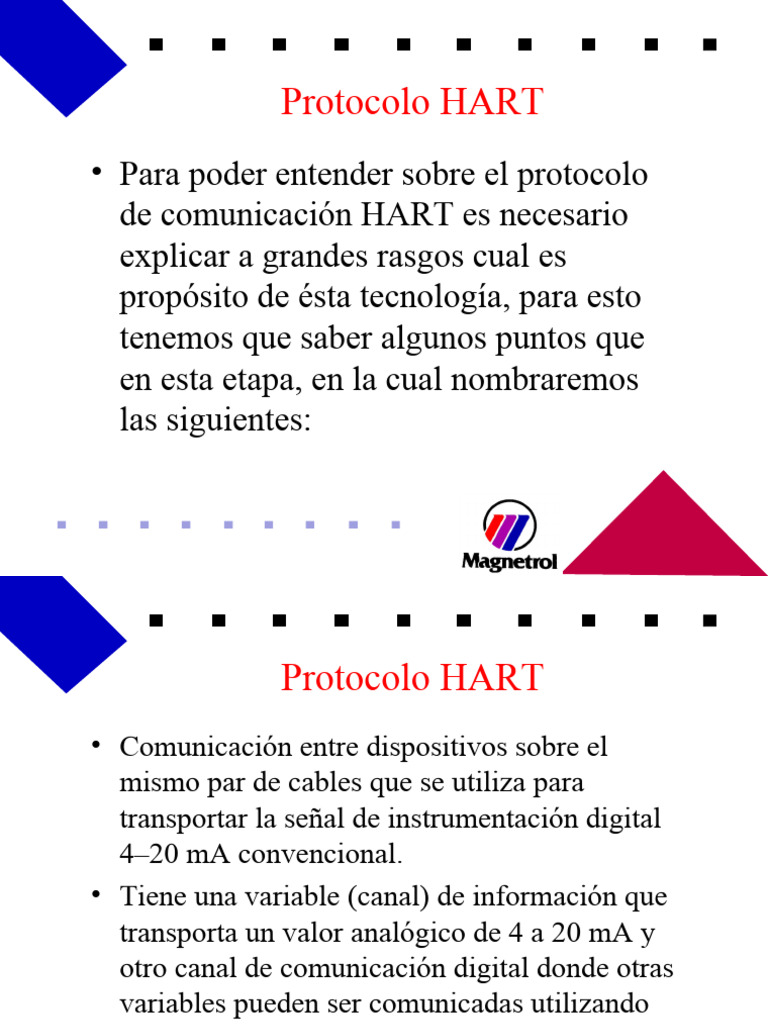 HART | PDF | Transmisión de datos | Tecnología digital
