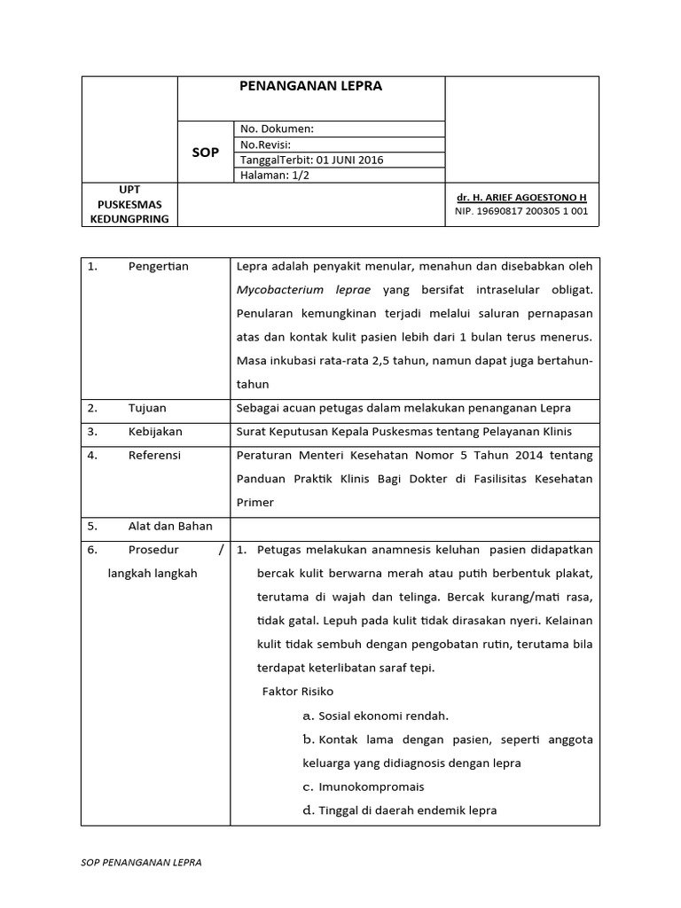 5.penanganan Lepra (#) | PDF