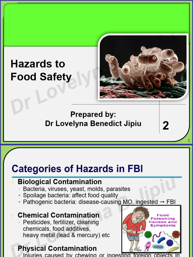 Chapter 2 Food Safety Hazards | PDF | Bacteria | Cooking Chapter 2 Food Safety Hazards | PDF | Bacteria | Cooking