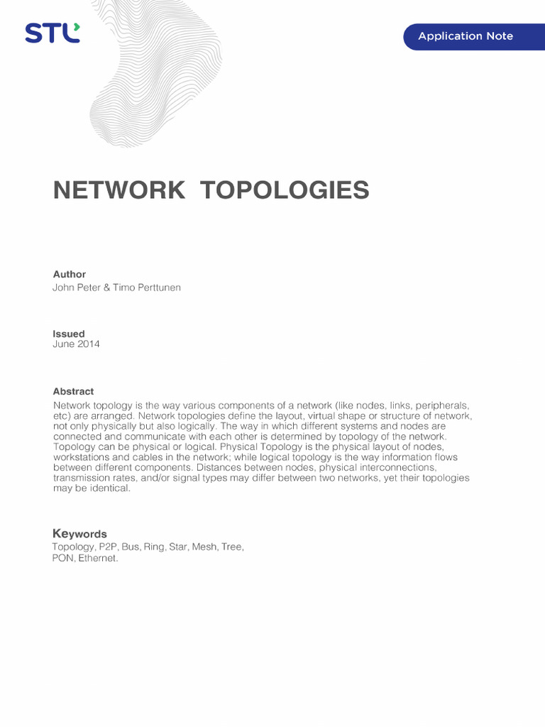 Network Topologies | PDF