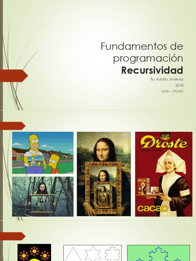 Recursion | PDF | Recursividad | Variable (informática)