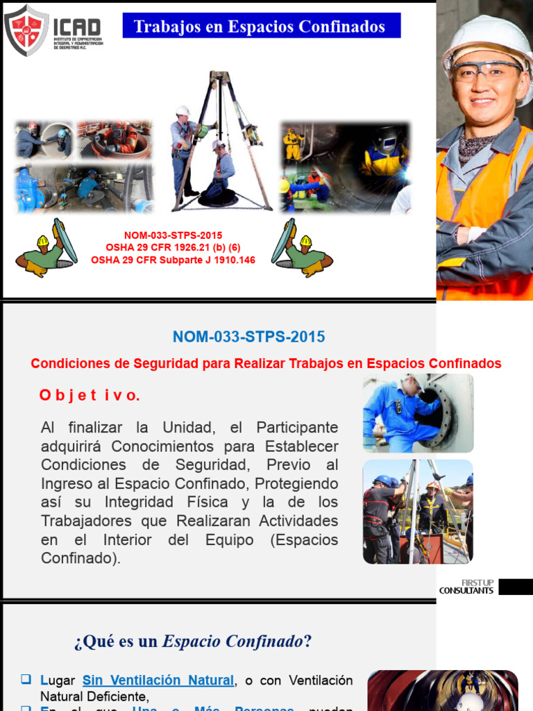 Nom 033 STPS 2015 | PDF | Ventilación (Arquitectura) | Oxígeno