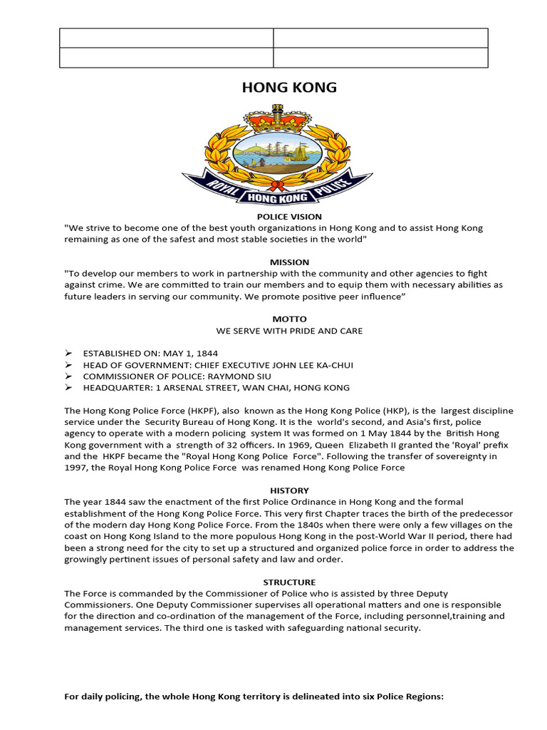 Hong Kong | PDF | Arrest | Bail