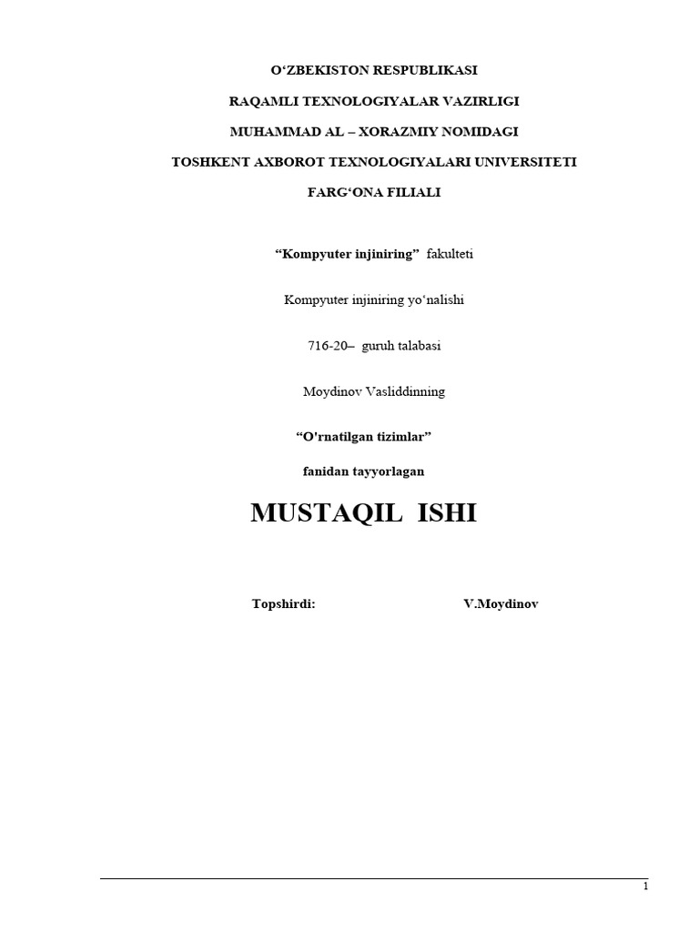O Rnatilgan Operatsion Tizimlardagi Xizmatlari | PDF