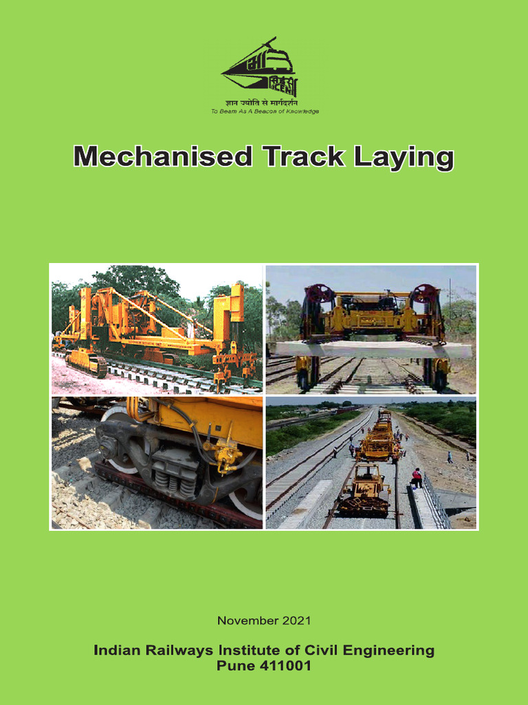 Mechanised Track Laying 2022 | PDF | Engineering Tolerance | Track Gauge