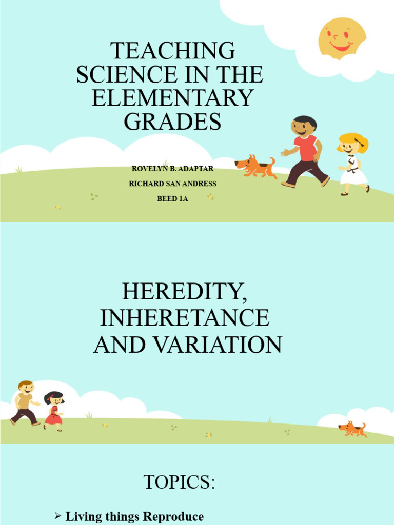 Teaching Elementary Science: Heredity & Life Cycles | PDF | Pupa | Flowers