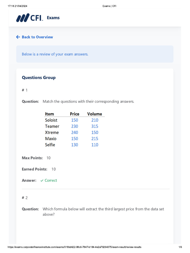Exams - CFI | PDF | Teaching Methods & Materials | Technology & Engineering