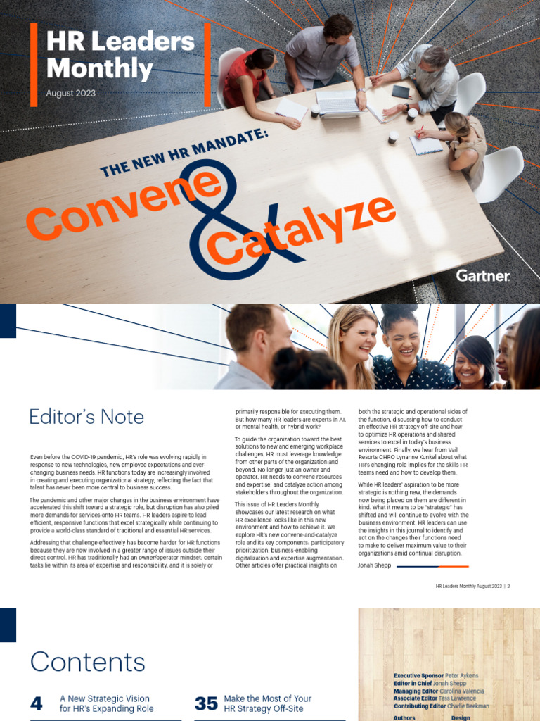 Hr Magazine August 2023 | PDF | Leadership | Employment