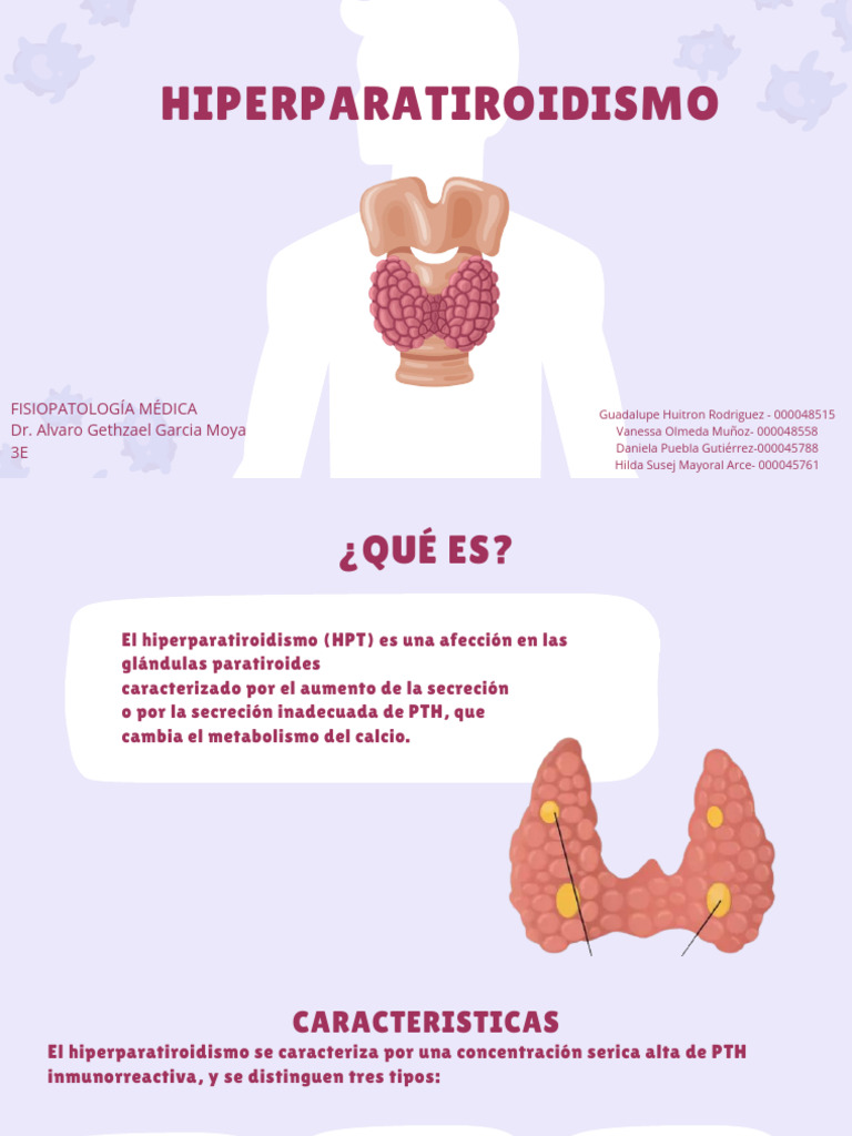 Hiperparatiroidismo: Guía Médica | PDF | Vitamina D | Enfermedades y trastornos
