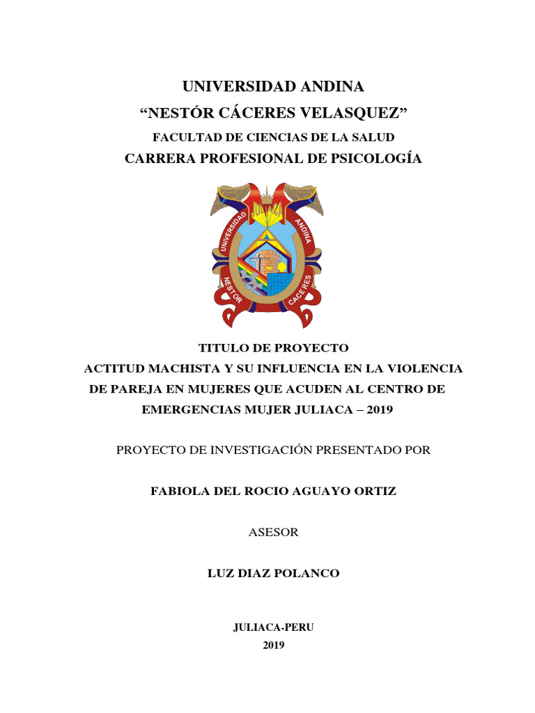 Aguayo Ortiz Fabiola Del Rocio | PDF | Machismo | Masculinidad